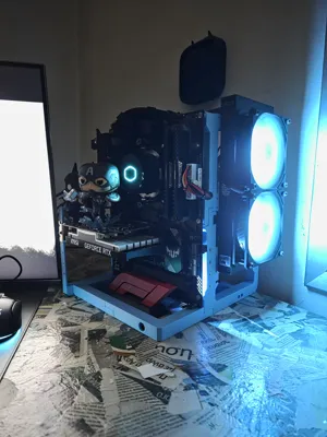 Open Frame PC Case ATX - Free 3D Print Model - MakerWorld