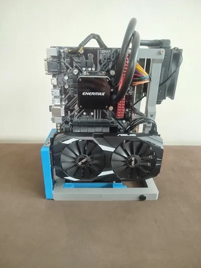 Open Frame PC Case ATX - Free 3D Print Model - MakerWorld