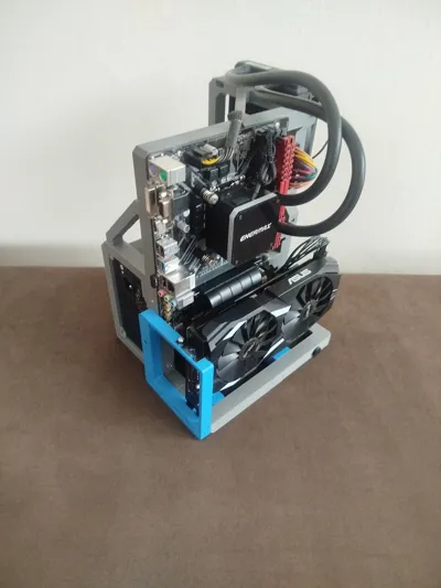 Open Frame PC Case ATX - Free 3D Print Model - MakerWorld