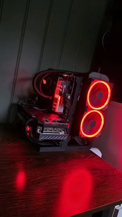 Open Frame PC Case ATX - Free 3D Print Model - MakerWorld