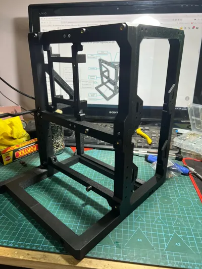 Open Frame PC Case ATX - Free 3D Print Model - MakerWorld