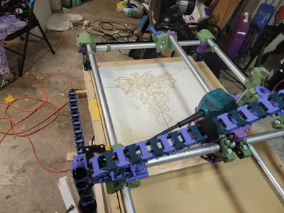 Mostly Printed CNC Primo C-23.5mm MPCNC by V1 Engineering - MakerWorld