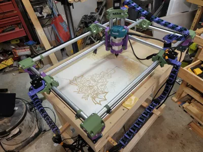 Mostly Printed CNC Primo C-23.5mm MPCNC by V1 Engineering - MakerWorld