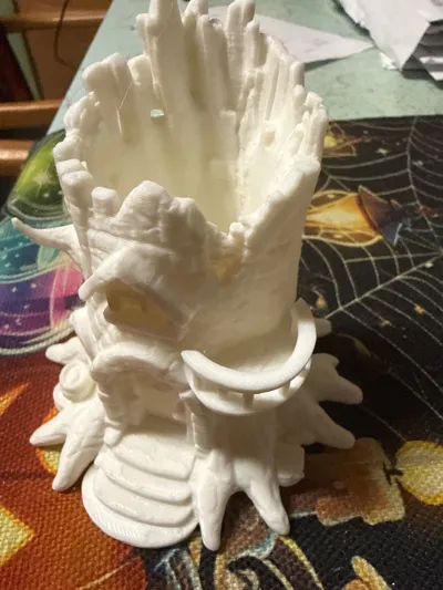 Fantasy Tree Stump House - Free 3D Print Model - MakerWorld