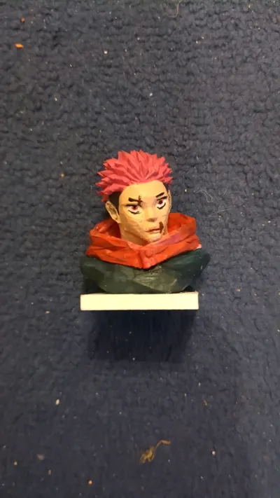 Yuji Itadori low poly - Free 3D Print Model - MakerWorld