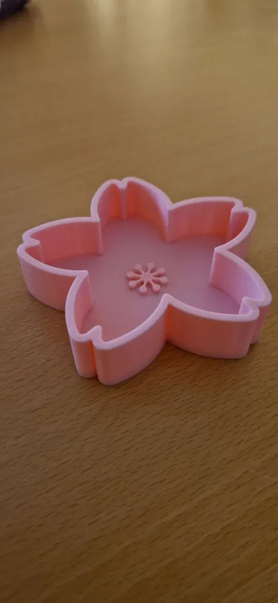 Cherry Blossom Sakura Trinket Tray by Dada3Dcraft MakerWorld: Download ...