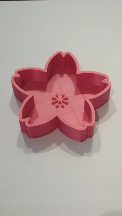 Cherry Blossom Sakura Trinket Tray by Dada3Dcraft MakerWorld: Download ...