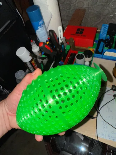 Airless Football - NFL - Free 3D Print Model - MakerWorld