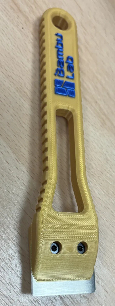 The perfect bed scraper - Free 3D Print Model - MakerWorld