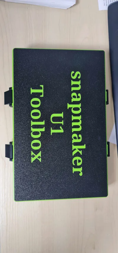 Snapmaker U1 Toolbox - Free 3D Print Model - MakerWorld