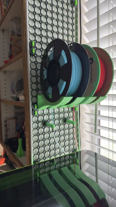Multiboard Filament Spool Holder Remixed by StarBuck MakerWorld ...