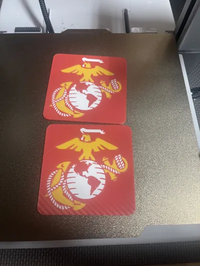 US Marine Corps Coaster by Rcrunger - MakerWorld