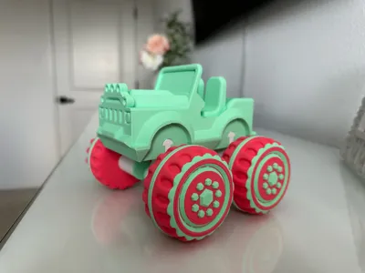 OLIVER MONSTER - Free 3D Print Model - MakerWorld