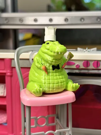 Chubby Crocodile by LegoLars MakerWorld: Download Free 3D Models