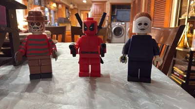 Deadpool Brick Character Remixed by WFA BuilderMakerWorld: Download ...