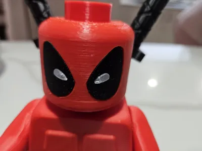Deadpool Brick Character Remixed by WFA BuilderMakerWorld: Download ...