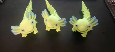 Mexican Axolotl - Free 3D Print Model - MakerWorld