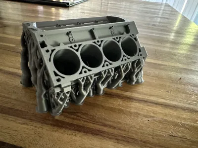 V8 Engine Block Name Card and Pen Holder Remixed by Gygabor007 ...