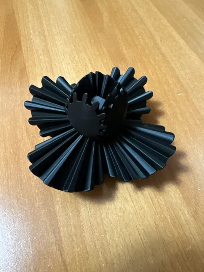 Gear Ball Free Spinning Smooth Edge Great for Kids - Free 3D Print ...