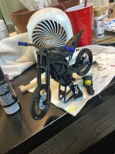 Mini full suspension surron ultra bee model - Free 3D Print Model ...