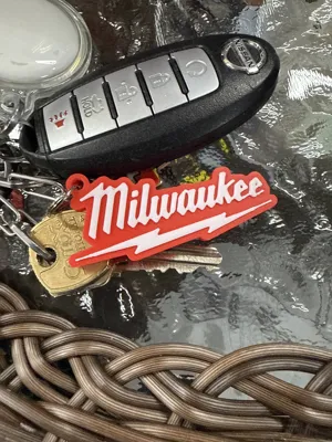 Milwaukee Keychain by PolyZone3D - MakerWorld