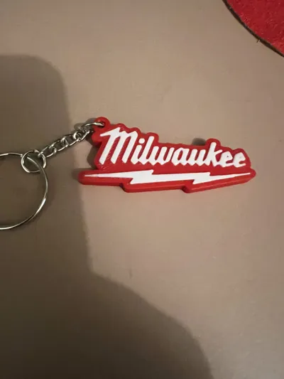 Milwaukee Keychain by PolyZone3D - MakerWorld