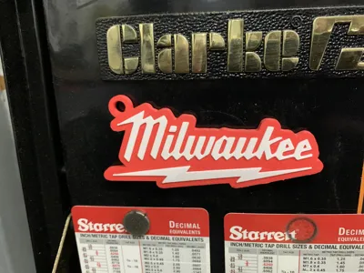 Milwaukee Keychain by PolyZone3D - MakerWorld