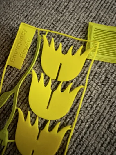 Emergency Flower Kit Card (Wallet Sized) by Halfway_Engineered ...