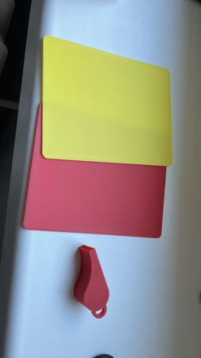 Red and yellow cards by jareko - MakerWorld