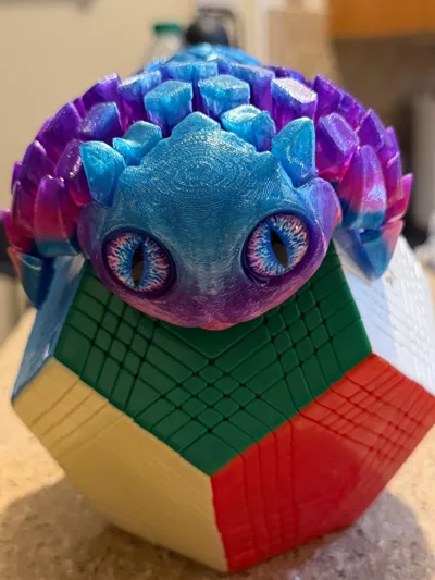 Cute wiggly Kitty! (Flexi) - Free 3D Print Model - MakerWorld