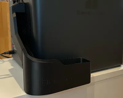 Side poop slide with bin by Mdesign MakerWorld: Download Free 3D Models