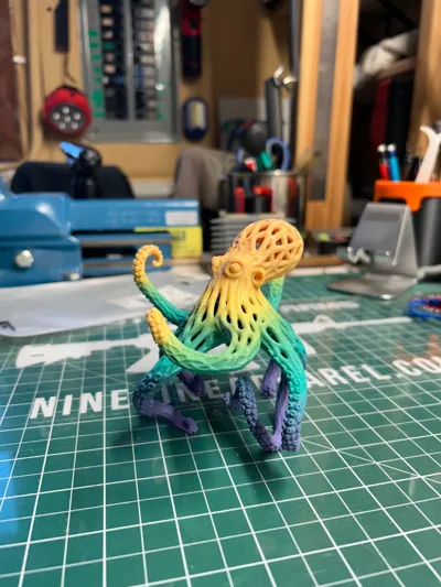 Octopus - Free 3D Print Model - MakerWorld
