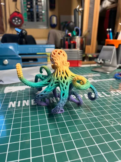 Octopus - Free 3D Print Model - MakerWorld