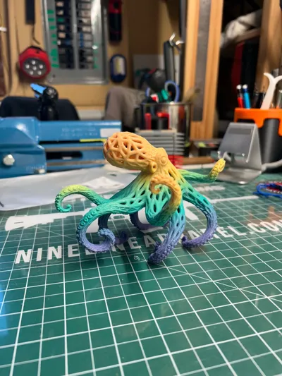 Octopus - Free 3D Print Model - MakerWorld