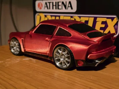Singer Porsche 911 DLS Turbo - 1/24 Scale Model! - Free 3D Print Model ...