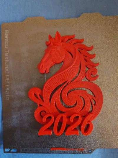 Horse 2026 - Free 3D Print Model - MakerWorld