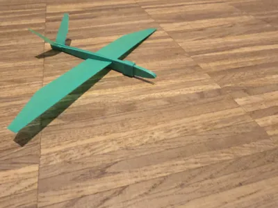 Glider kit card (flies great) by Big Sky Designs MakerWorld: Download ...