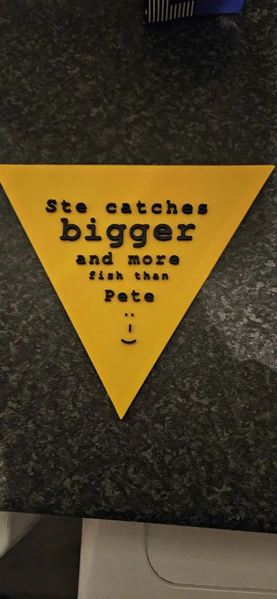 Le triangle des faits de Pete - Modèle d'Impression 3D Gratuit - MakerWorld