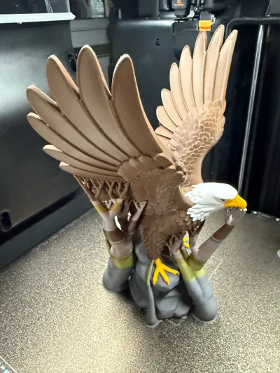 Bald Eagle ALEX. - Free 3D Print Model - MakerWorld