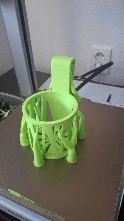 Clip-on Door Pocket Cup Holder - Road Trip Travel - Free 3D Print Model ...
