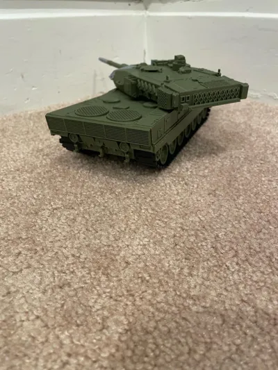 Leopard 2 A7 Main Battle Tank Movable Cannon 1/35 - Free 3D Print Model ...