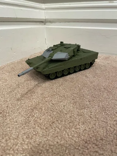 Leopard 2 A7 Main Battle Tank Movable Cannon 1/35 - Free 3D Print Model ...