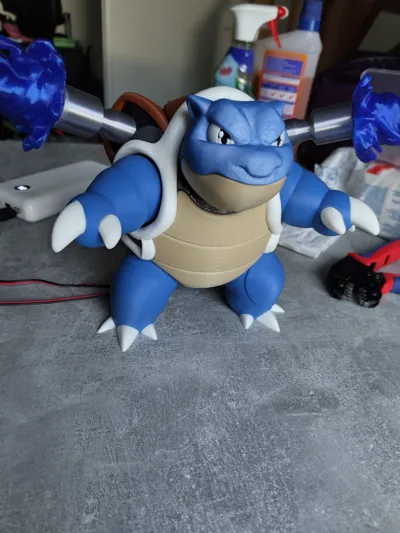 Blastoise LED - Modelo de impresión 3D gratuito - MakerWorld