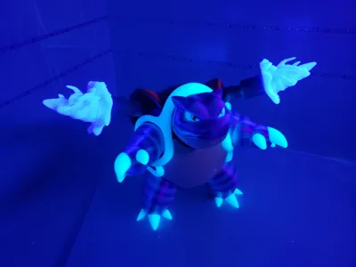 Blastoise LED Remezclado por Aki3D MakerWorld: Descarga Modelos 3D ...