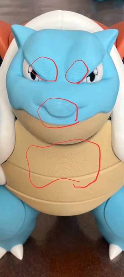 Blastoise LED Remixed by Aki3D MakerWorld: Download Free 3D Models