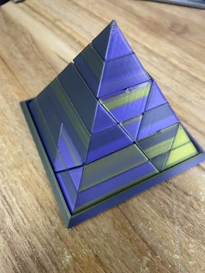 Great Pyramid Puzzle by walt adler - MakerWorld