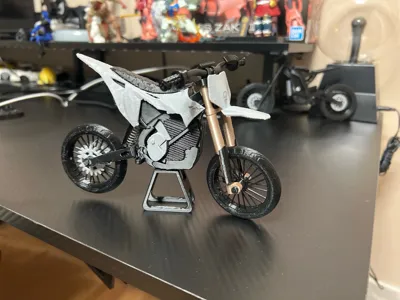 Mini Full Suspension Stark Varg Model - Free 3D Print Model - MakerWorld