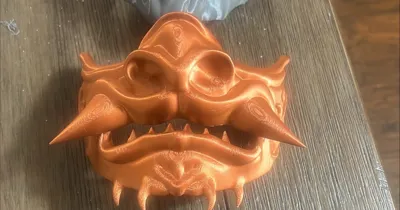 Classic Oni Mask by robbierobv - MakerWorld