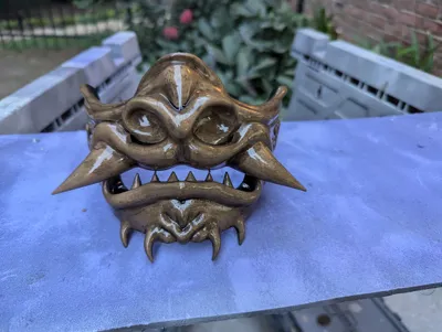 Classic Oni Mask by robbierobv - MakerWorld