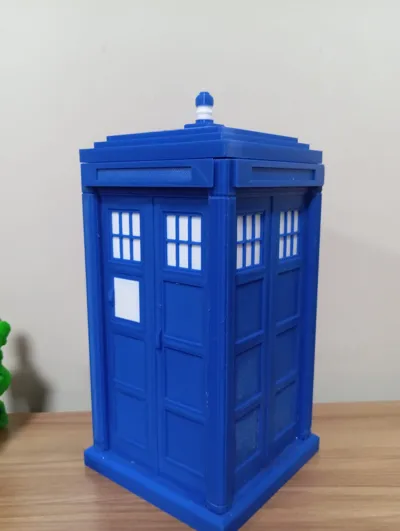 Pocket TARDIS - Kit Card - Doctor Who - Free 3D Print Model - MakerWorld